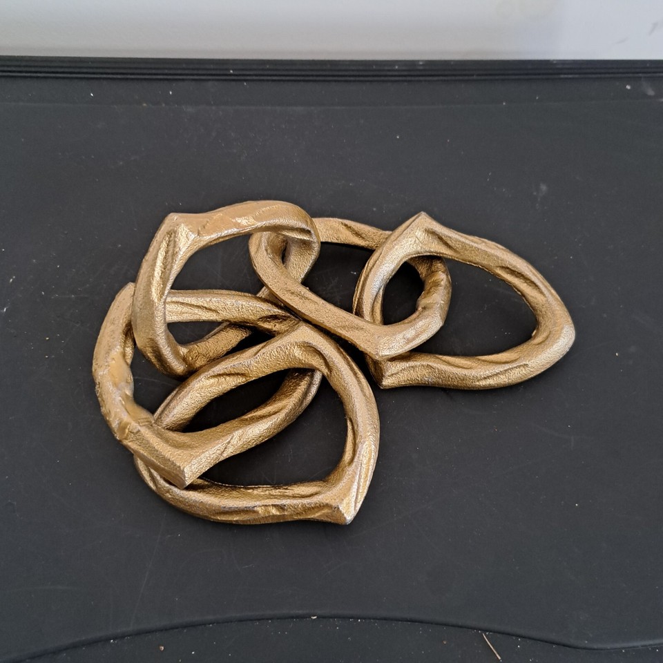 New Modern Gold Link Accent Home Decor Chain 14" | eBay