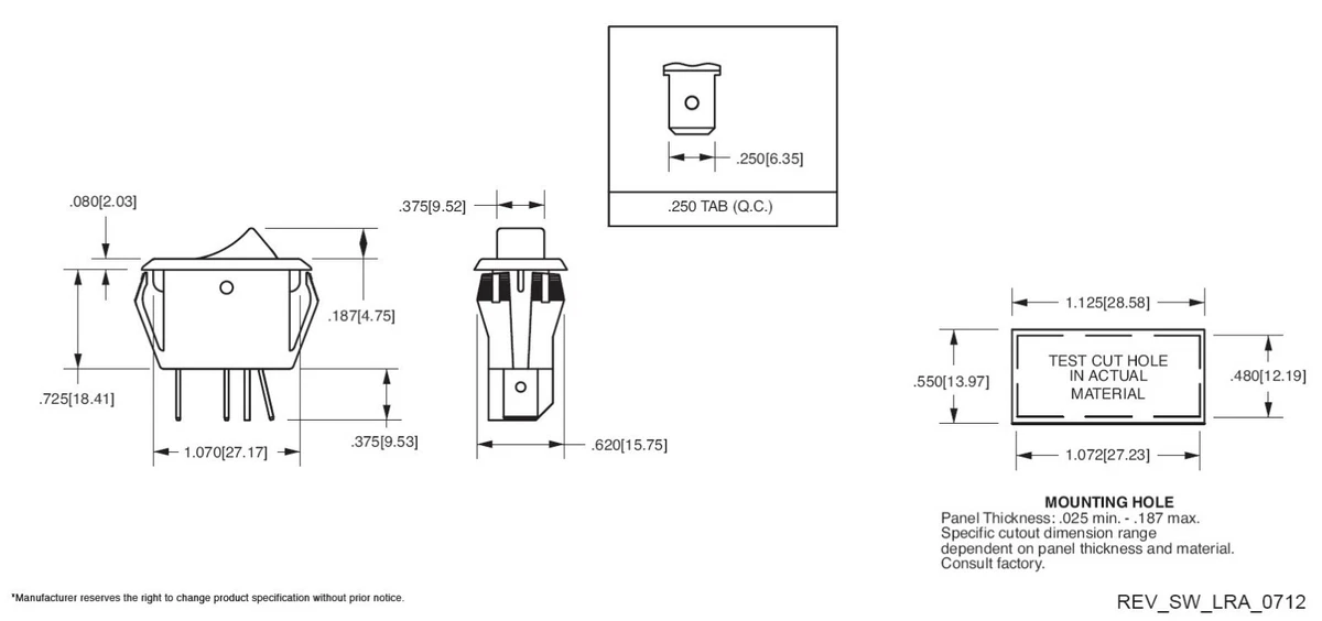 Lighted Rocker Switch Wiring Diagram 120v | Shelly Lighting