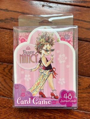 FANCY NANCY Card Game 48 Jumbo Cards And Instructions ML22D | eBay