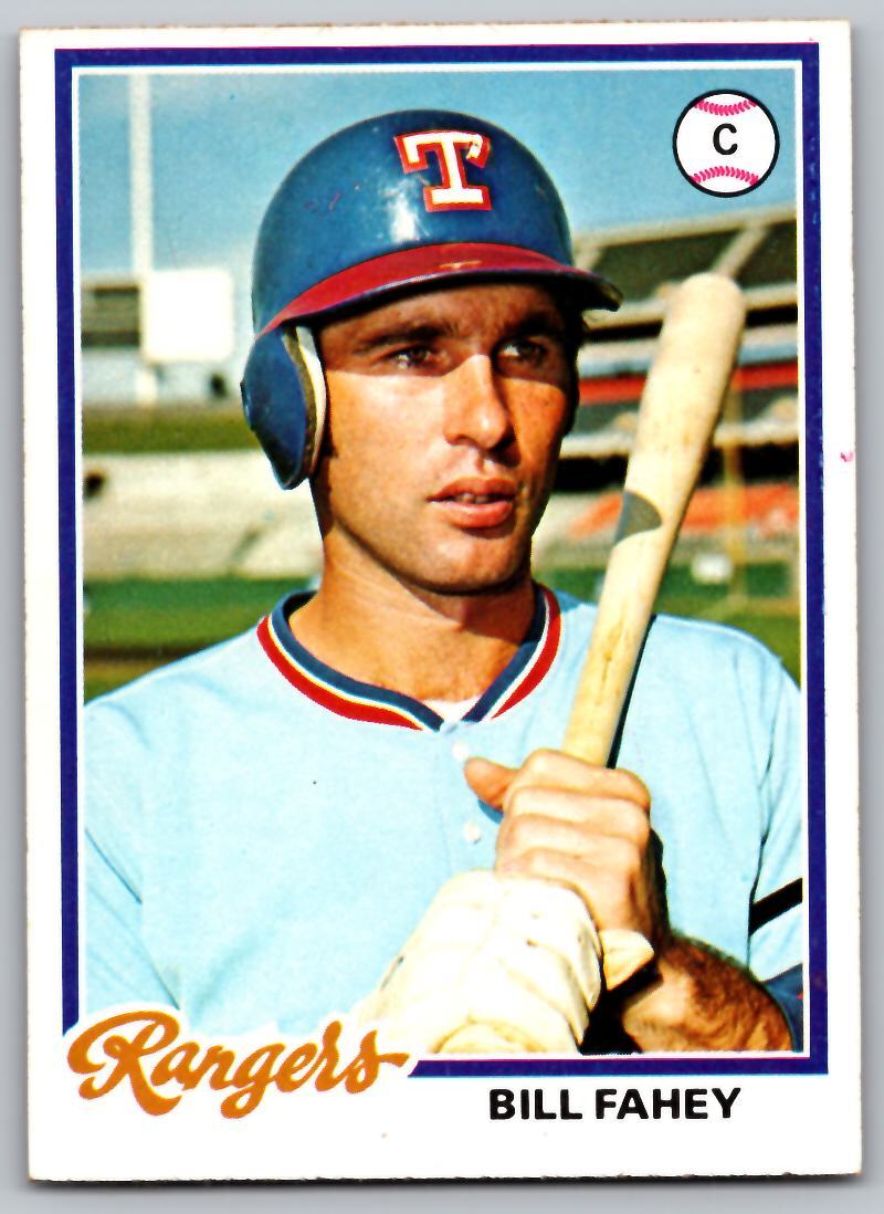 1978 Topps #388 Bill Fahey Texas Rangers | eBay