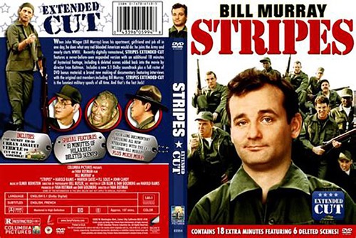 Bill Murray Stripes Extended Cut DVD Slipcase SEALED | eBay