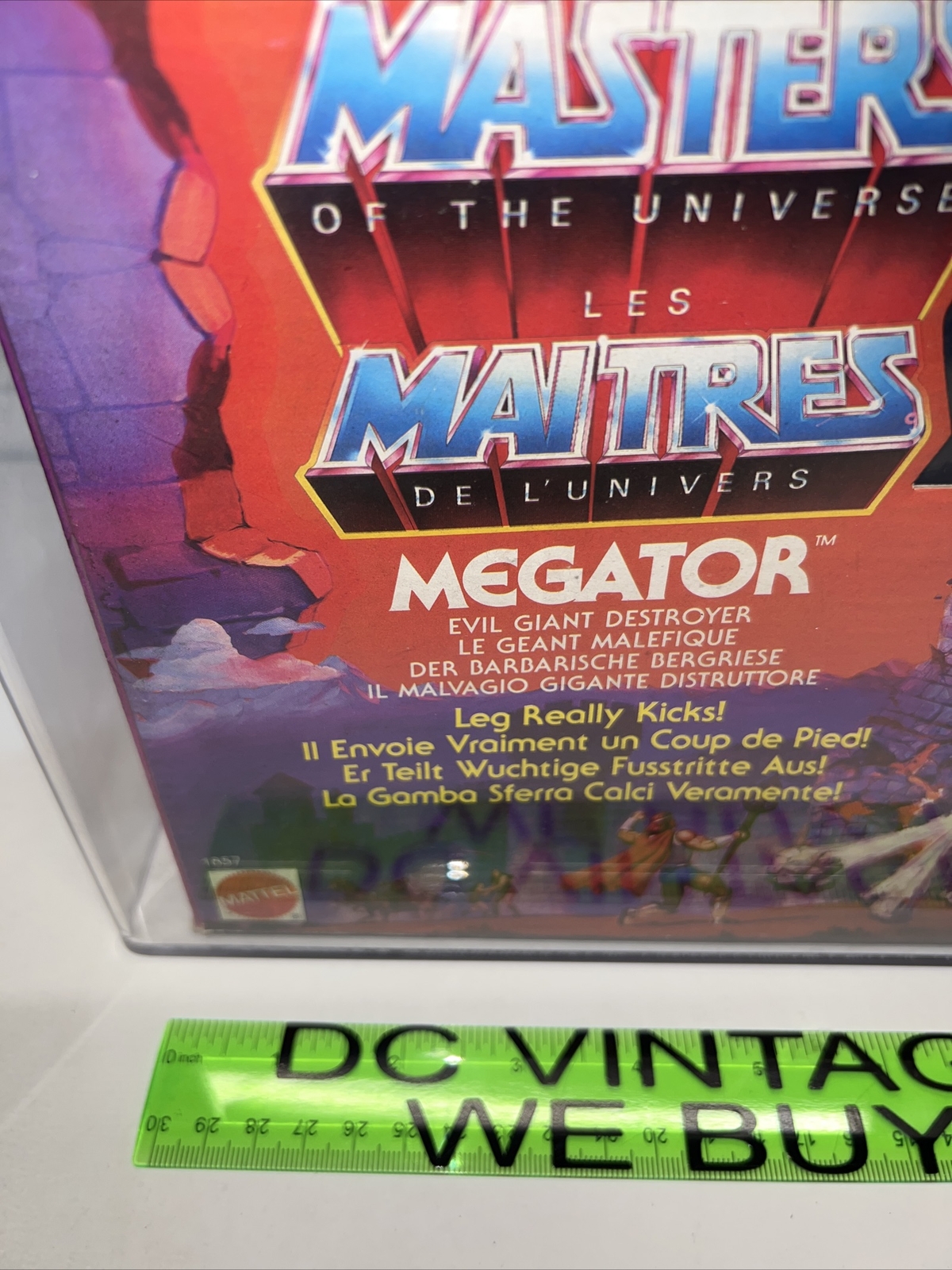 MOTU MEGATOR 1986 Masters Of The Universe Mattel Giants He-Man Tytus ...