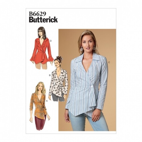 Butterick Sewing Pattern 6629 Women E5 (14-16-18-20-22) 31664010340 ...