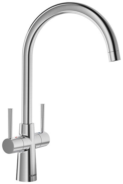 BLANCO MAX II PVD TAP Kitchen Tap Blanco Tap PVD Steel Mixer Tap Twin ...