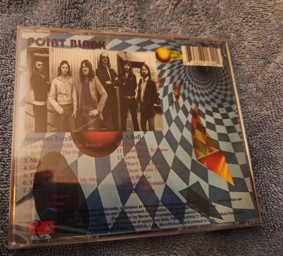 Point Blank ~ American Excess & On A Roll (81 & 82) CD 2009 Renaissance ...