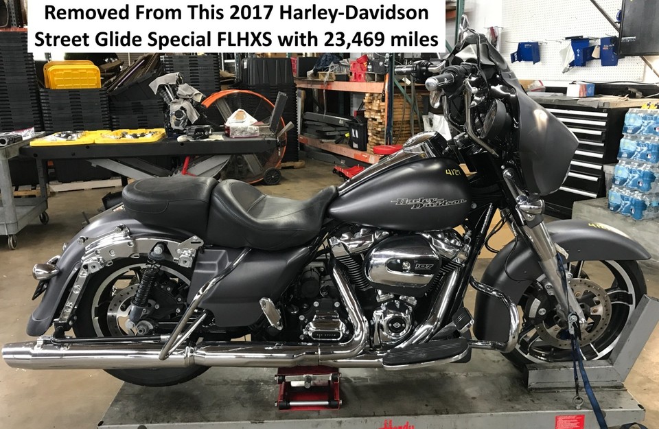 2017 Harley Street Glide 6 SPEED Transmission Side Cover 25800054 ...