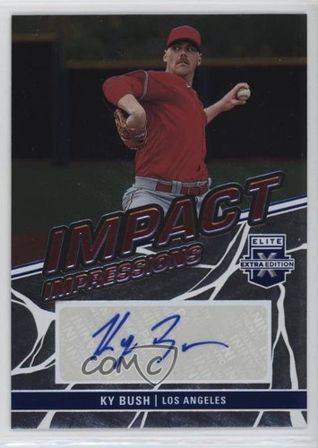 2023 Panini Elite Extra Edition Impact Impressions Ky Bush #II-KBH Auto ...