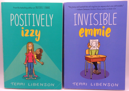 Terri Libenson Book Lot of 2 Paperback Emmie & Friends Girl's Graphic ...