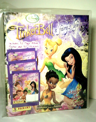Disney Tinker Bell Panini 2010 Sticker Album Collection NEW 30 Stickers ...
