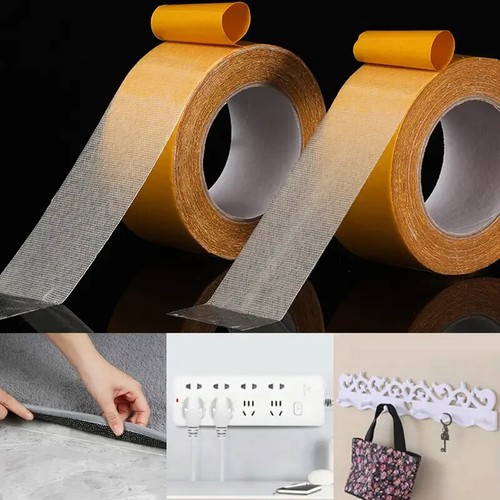 1 Roll Double Sided Tape Fabric 10+ YDS Web RUG, CLOTH STICKY Albums 1 ...