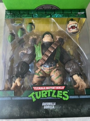 Teenage Mutant Ninja Turtles Ultimates Guerilla Gorilla Figure TMNT ...