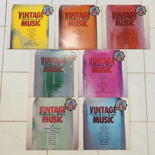 MCA Records MCA Oldies Vintage Music Collectors Series Vol. 12-18 Lot ...