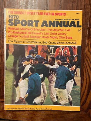 1970 SPORT MAGAZINE ANNUAL THE AMAZING METS NEWSTAND NO LABEL NM/MT | eBay