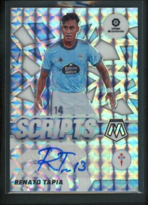2021-22 RENATO TAPIA AUTO PANINI MOSAIC LALIGA SANTANDER SCRIPTS SILVER ...