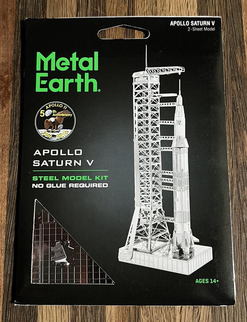 Metal Earth Apollo Saturn V Steel Model Kit | eBay