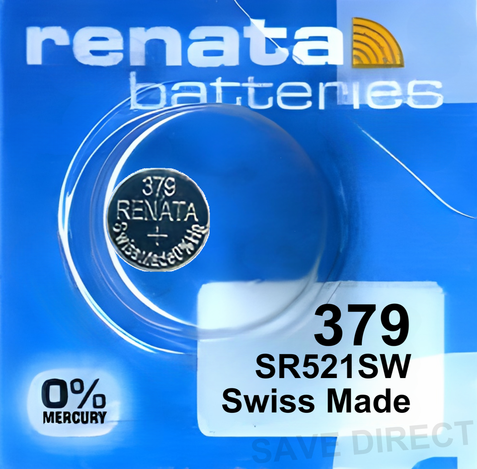 RENATA Watch Batteries 317 329 357 364 371 370 381 395 CR2032 1.55V 3V ...