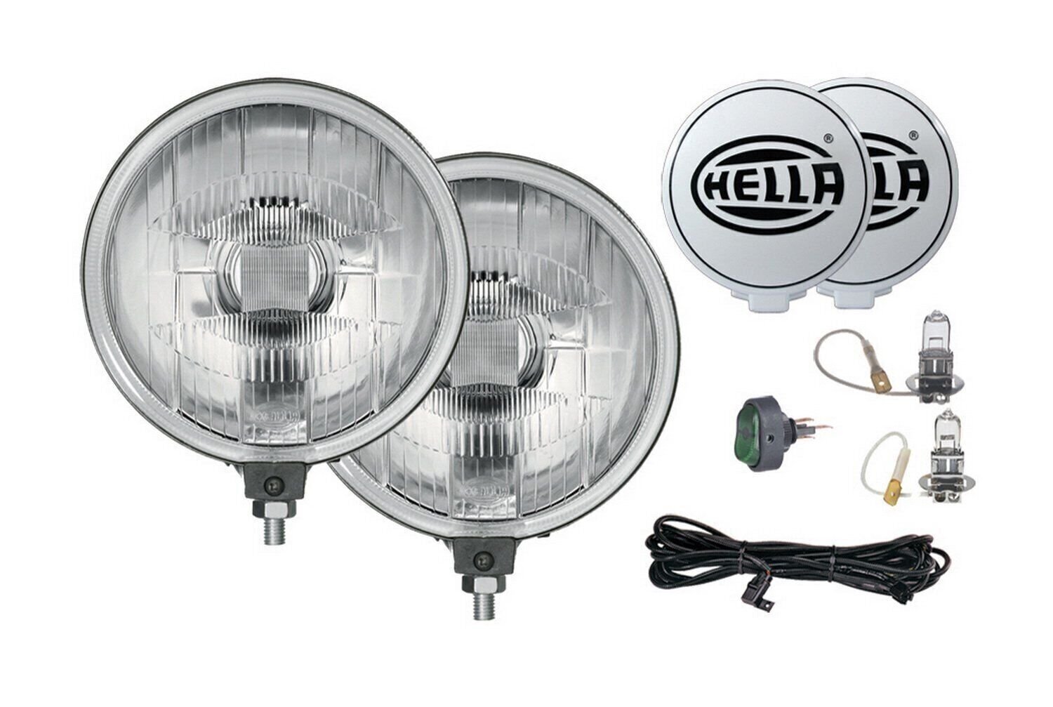 HELLA 005750952 500 Series Driving Lamp Kit, Clear, 6" | eBay
