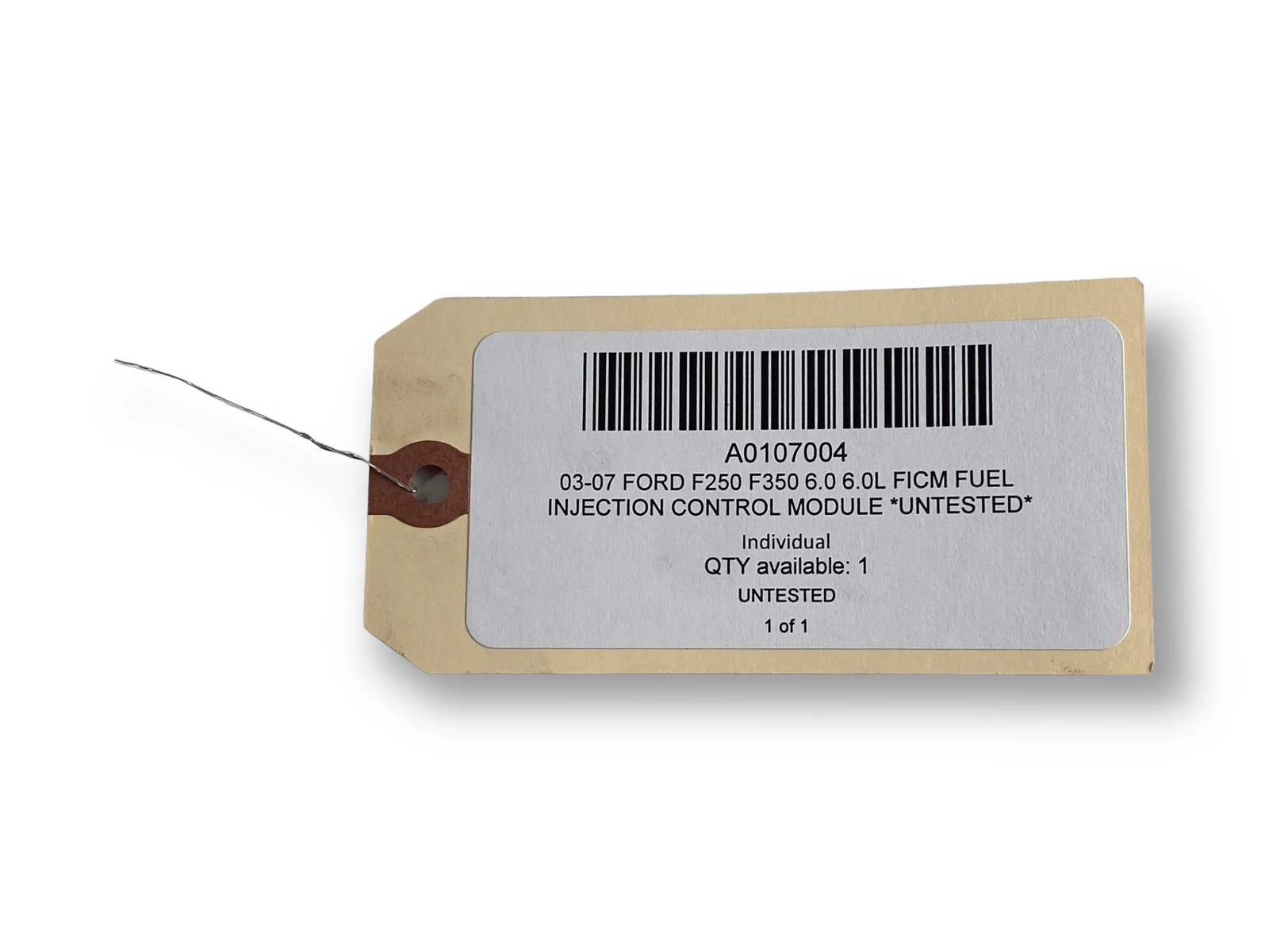 03-07 Ford F250 F350 6.0 6.0L FICM Fuel Injection Control Module ...