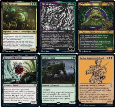 MTG Commander EDH Deck The Mycotyrant 100 Magic Cards Custom Deck ...