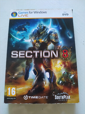 Section 8 Southpeak Games For Windows - juego para PC Dvd-rom Am | eBay