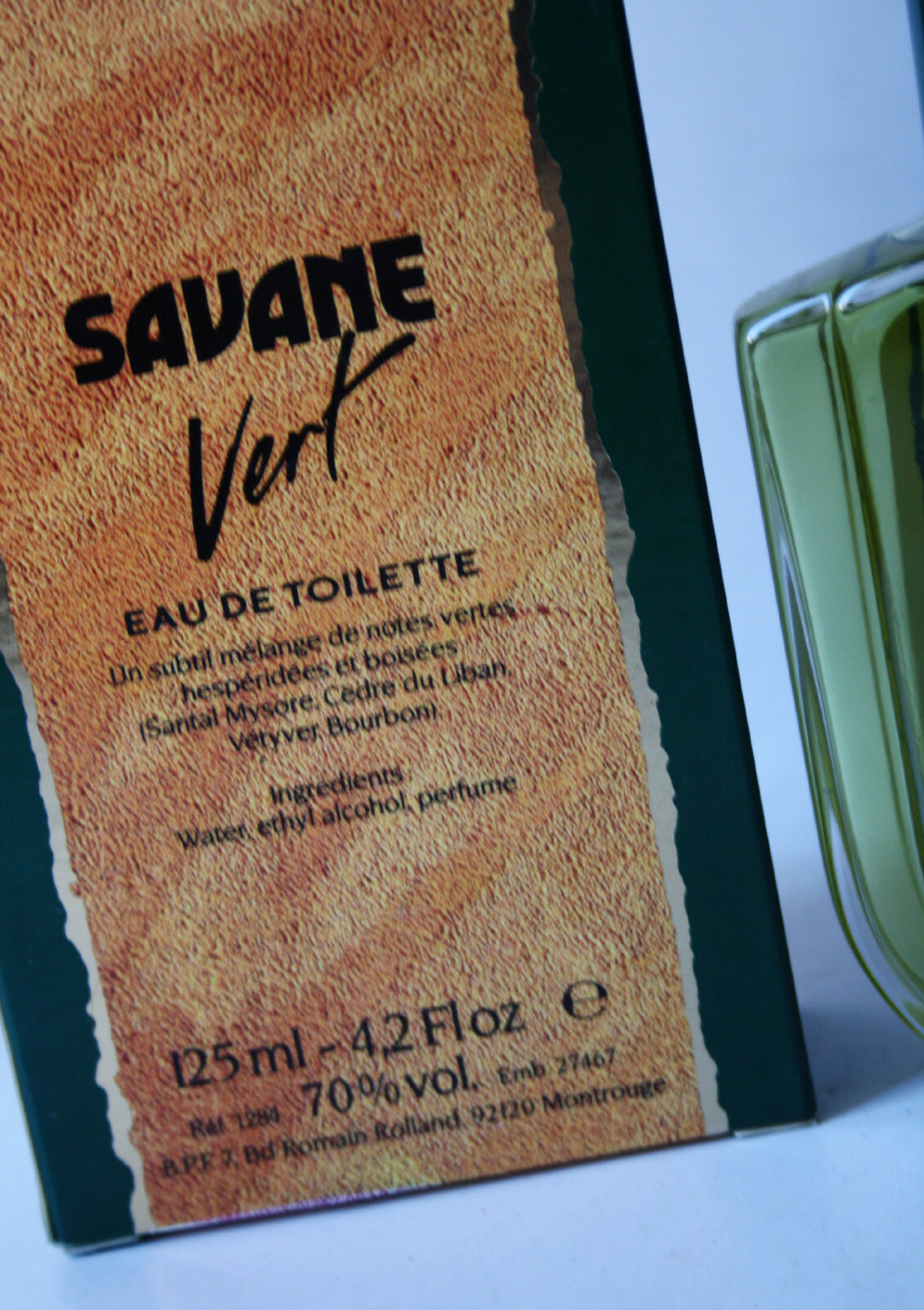 RARE VINTAGE 80'S SAVANE VERT EAU DE TOILETTE 125ml 4.2oz NEW NOS ! | eBay