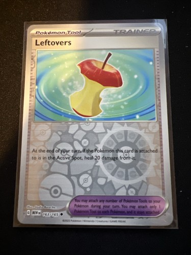 Pokemon Scarlet & Violet 151 Reverse Holo Leftovers #163/165 | eBay