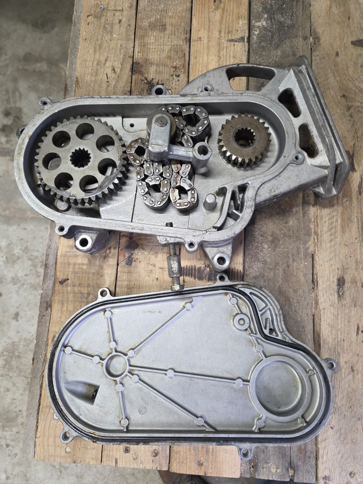 2002 Polaris Xcsp 600 OE Complete Chain Case Chaincase Assembly | eBay