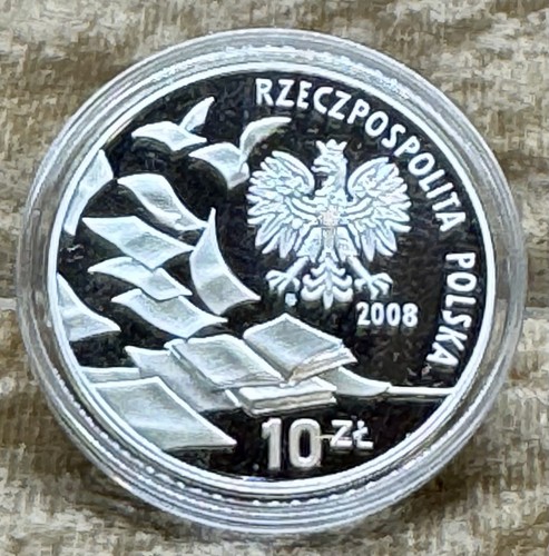 Poland 2008 10 Złotych 40th Ann. Of March 1968 Polish Road To Freedom ...