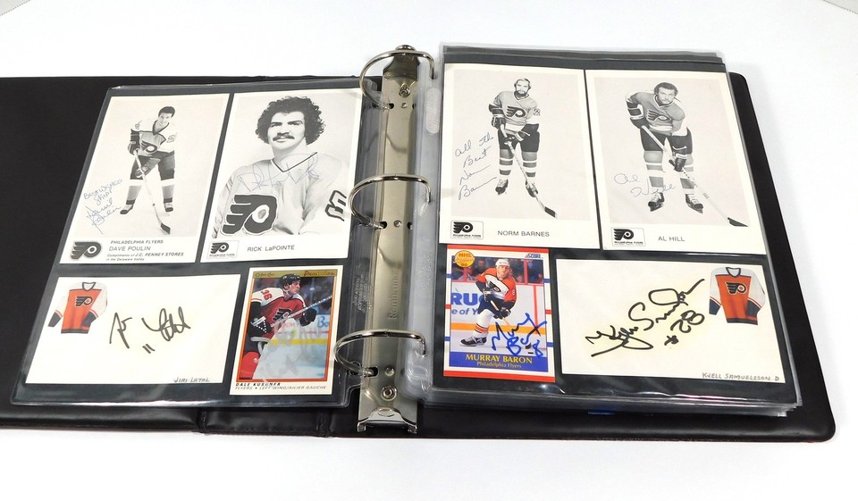 Lot of (166) Assorted Philadelphia Flyers Autographs Parent Clarke ...