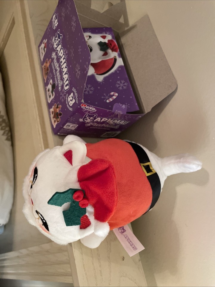 New 6" Aphmau 2024 Holiday MeeMeows Mystery Plush Santa - Opened to ...