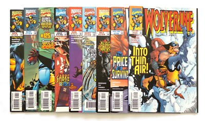 Marvel Comics Wolverine Issues 123-131 | eBay UK
