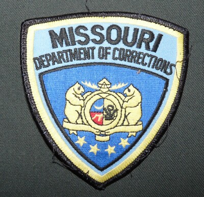 Original USA Missouri Department of Corrections Embroidered Sleeve ...