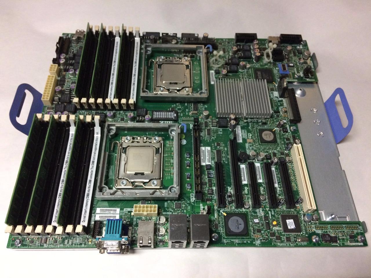 IBM 46D1406 49Y6715 X3400 / X3500 M2 MOTHERBOARD SYSTEM BOARD W/ 2 X ...
