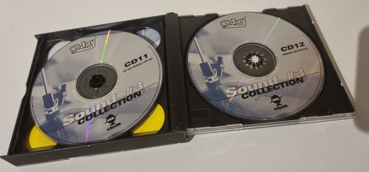eJay Sound Collection 3 - Dance Rave Music Samples PC Cd-rom 4 Discs in ...