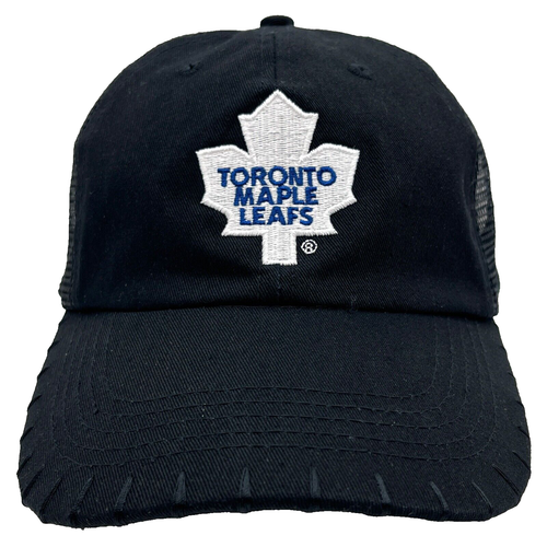 Toronto Maple Leafs Hat Cap Snap Back Black Logo NHL Coors Light Beer ...
