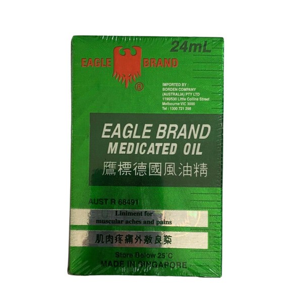 EAGLE BRAND 812094 Medicated Oil External Analgesic for Pain Relief 0.8 ...