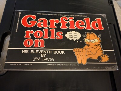 Garfield Rolls On - #11 - Jim Davis - Book Club Edition - Paperback ...