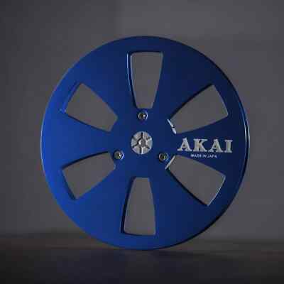 One 7'' Blue AKAI Light Metal Aluminum Reel to Reel Take Up Reel for ...