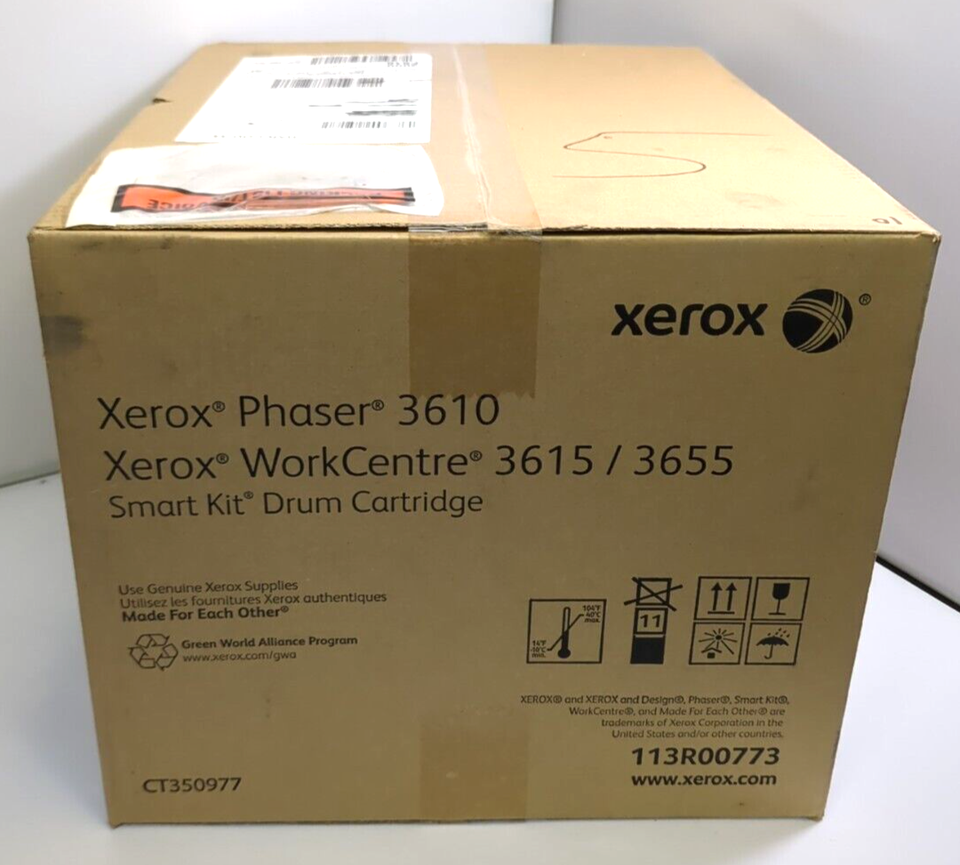 NEW XEROX 113R00773 3610 WorkCentre 3615 3655 Smart Kit Drum Cartridge ...
