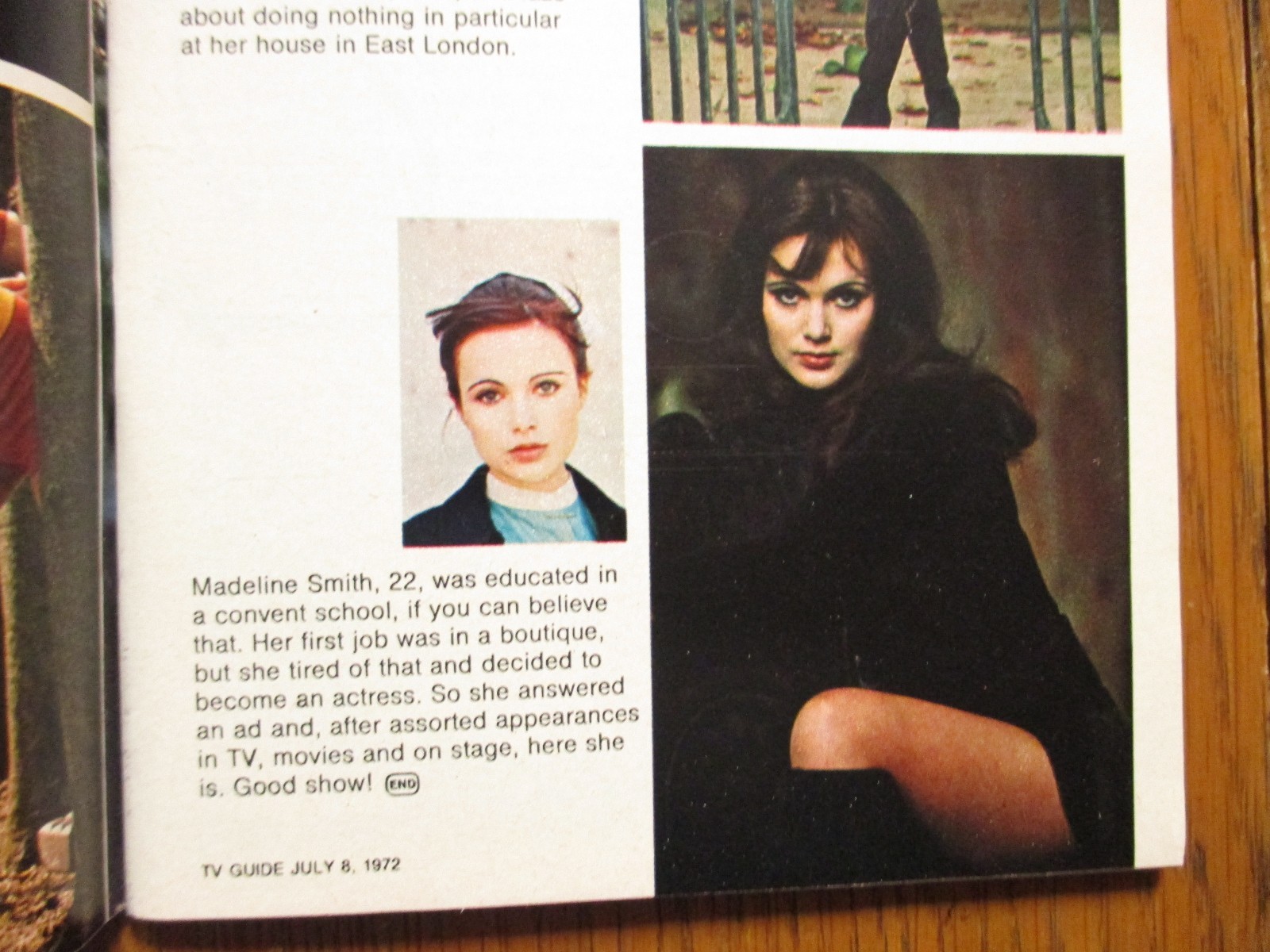 July 8, 1972 TV Guide(JOYCE MENGES/SUSAN SULLIVAN/SAMMIE WINMILL ...