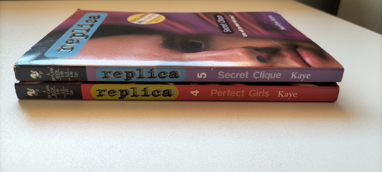 REPLICA Books 4 and 5 Marilyn Kaye Paperback | eBay