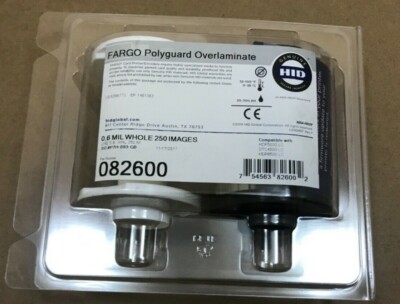 HID Fargo Polyguard Overlaminate 082600 (82600) 0.6 mil | eBay