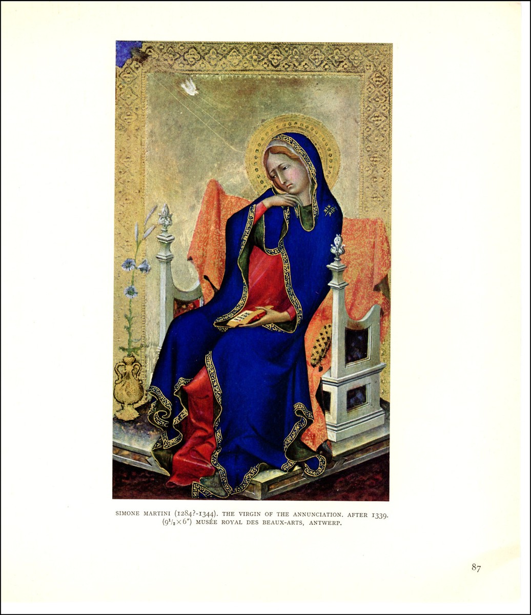 Annunciation Simone Martini