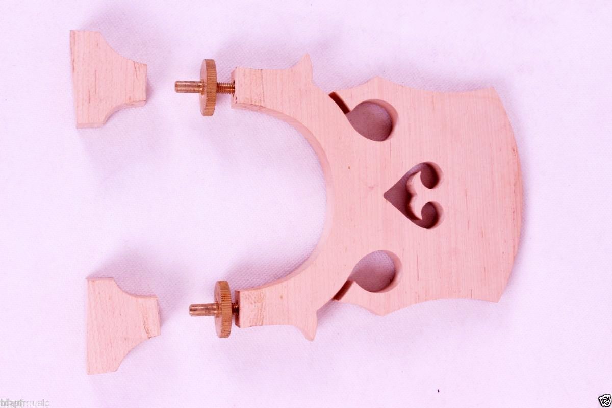 3/4 Upright Bass Bridge Adjustable Bass Bridges repair double bass ...