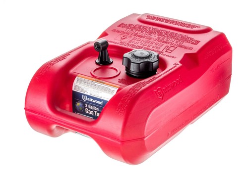 Attwood 8803LP2 EPA and CARB Certified 3-Gallon Portable Marine Boat ...