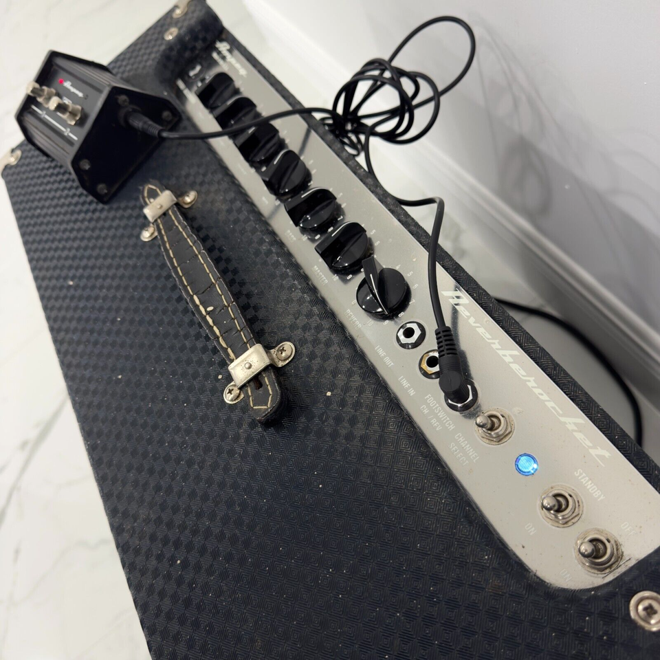 Ampeg Reverb Rocket Amplifier With Tubes + OEM Foot Pedal - Made in U.S ...