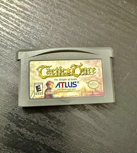 Tactics Ogre The Knight of Lodis (GBA, 2002) Authentic , Tested and ...