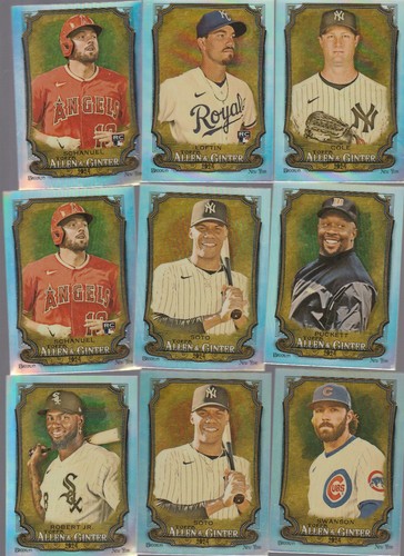 LUIS ROBERT JR. #7 2024 ALLEN & GINTER CHROME REFRACTOR CARD (NRMT ...