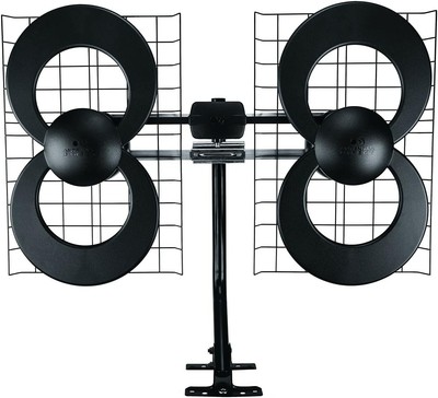 Antennas Direct C4-CJM ClearStream 4 UHF Indoor Outdoor TV Antenna, 70 ...