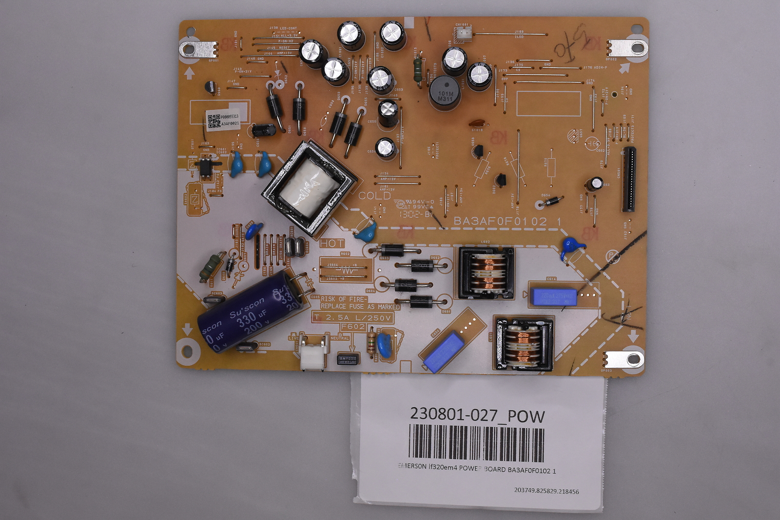 EMERS0N LF320EM4 POWER BOARD BA3AF0F0102 1 | eBay